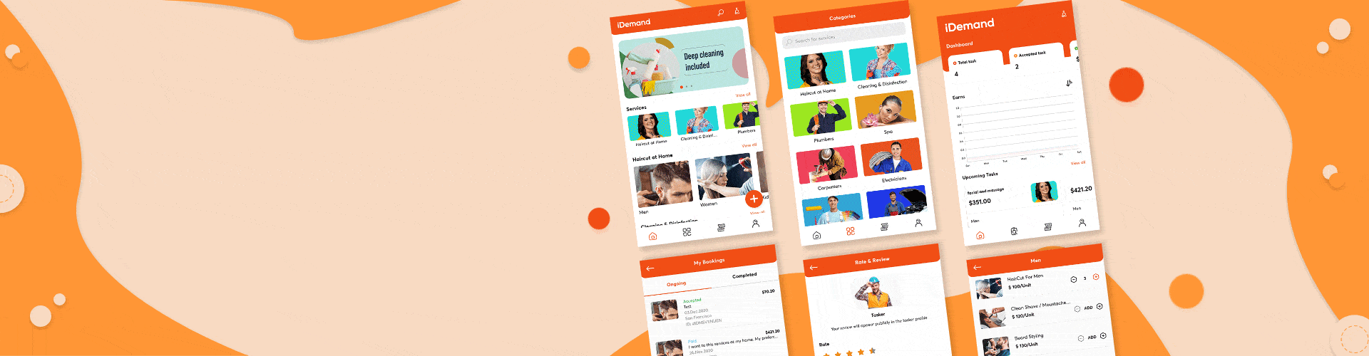 Thumbtack Clone | Service Booking App - Appkodes Idemand